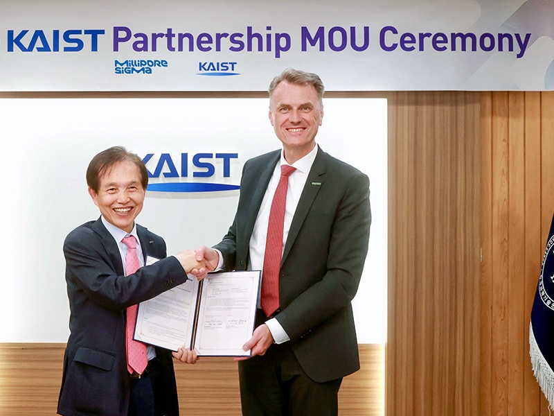 MilliporeSigma Signs MoU with KAIST to Advance Scientific Collaboration